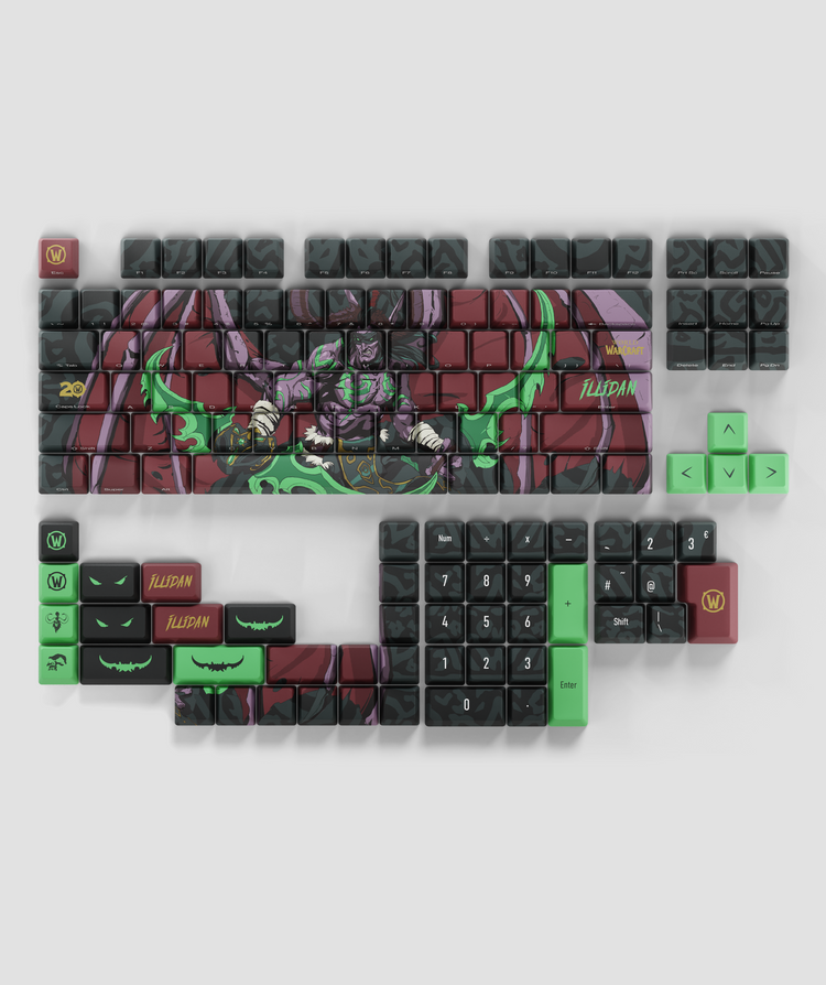 WORLD OF WARCRAFT ILLIDAN STORMRAGE KEYCAP SET – Team Liquid Europe